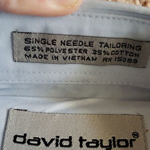 David Taylor | Shirts | Mens Shirt Nwt | Poshmark